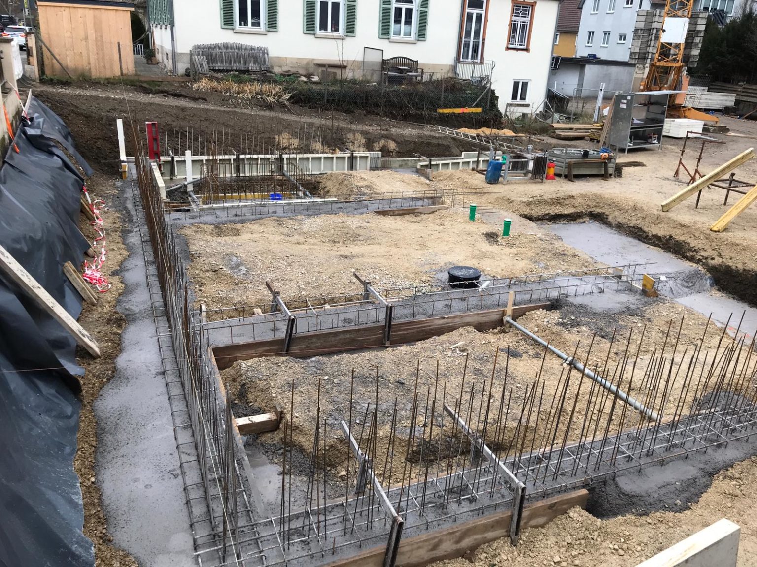 Fundamente und Bodenplatte | Christusbund Kirchheim